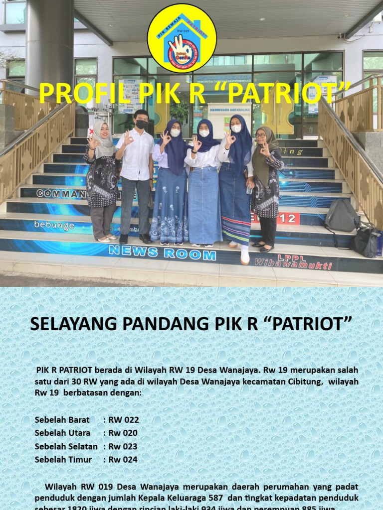 Profil Pik R Patriot Cibitung | PDF