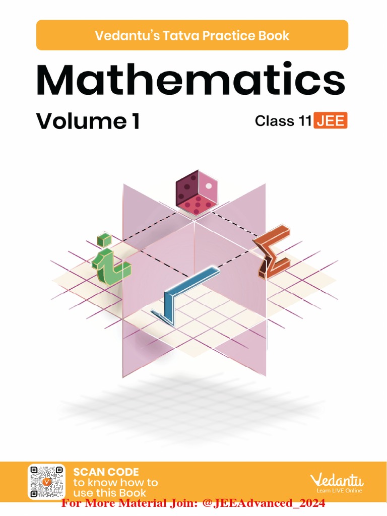 Mathematics Volume 1 Class 11 JEE | PDF | Quadratic Equation ...