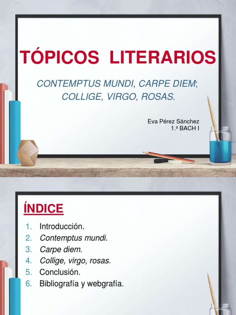 Tópicos Literarios | PDF
