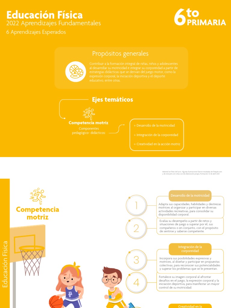 Educación Física - 6to Primaria | PDF