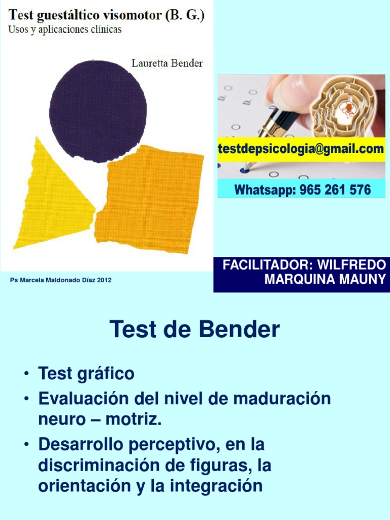 Test de Bender Koppitz | PDF