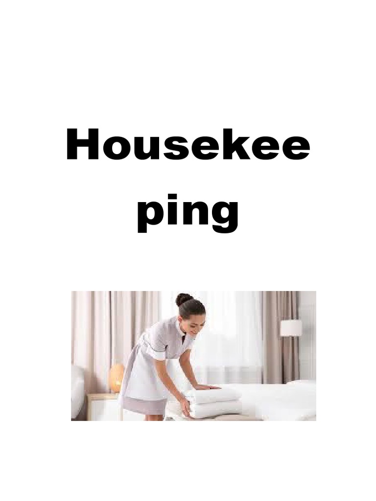Housekeeping | PDF | Hotel