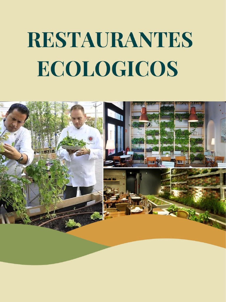 Que Son Restaurantes Ecologicos | PDF | Alimentos | Reciclaje