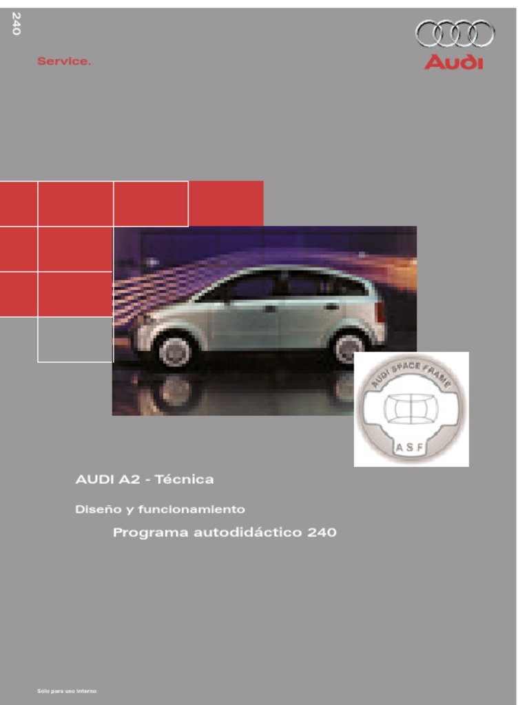 Service.: AUDI A2 - Técnica | PDF | Tecnología