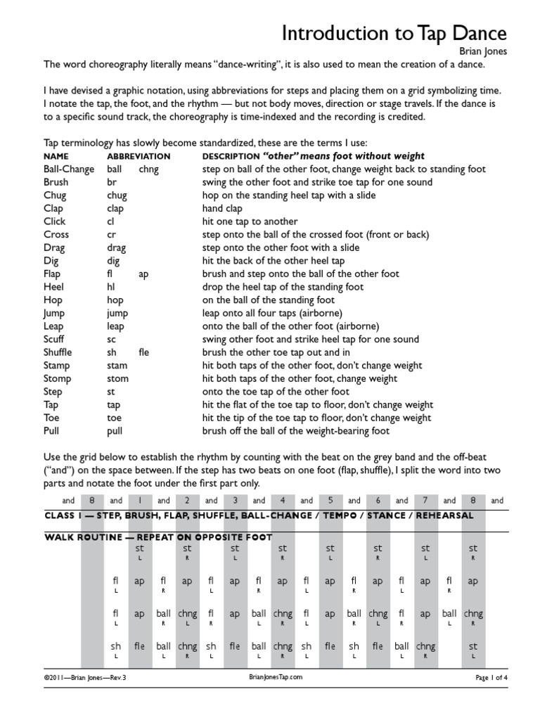Beginners Tap | PDF | Entertainment | Dances