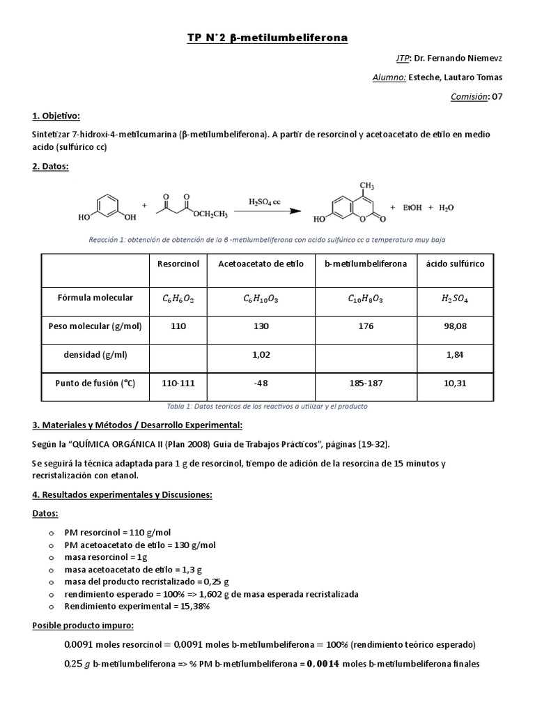 β-metilumbeliferona | PDF | Sustancias químicas | Ciencias fisicas