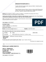 DATART CZ Formular Reklamace | PDF