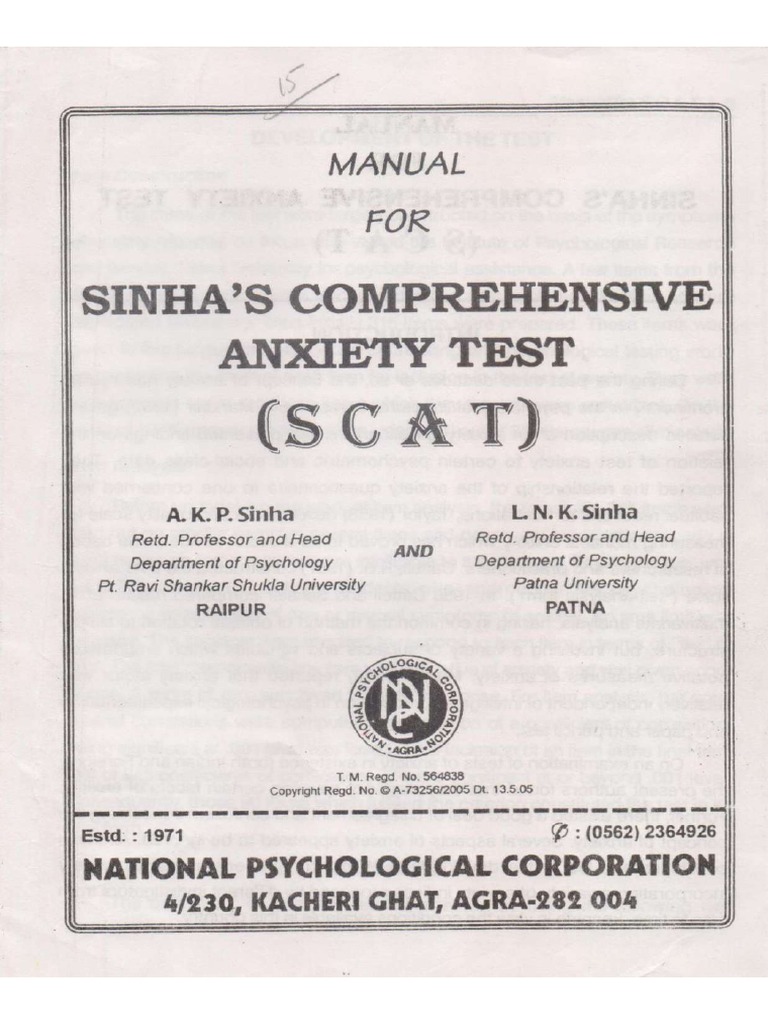 SCAT Board Manual - 21-22 | PDF