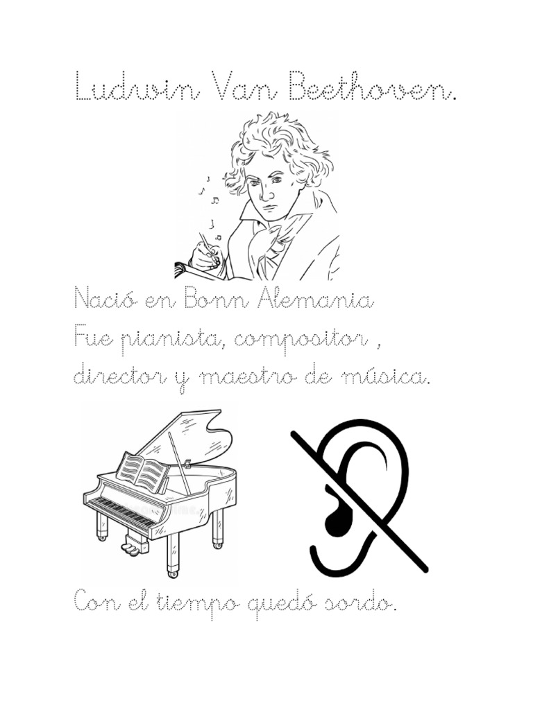 Ludwin Van Beethoven afiche | PDF