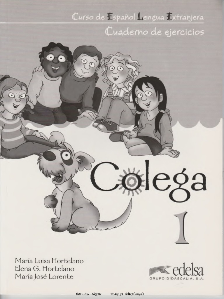 Colega 1 Cuaderno de Ejercicios | PDF