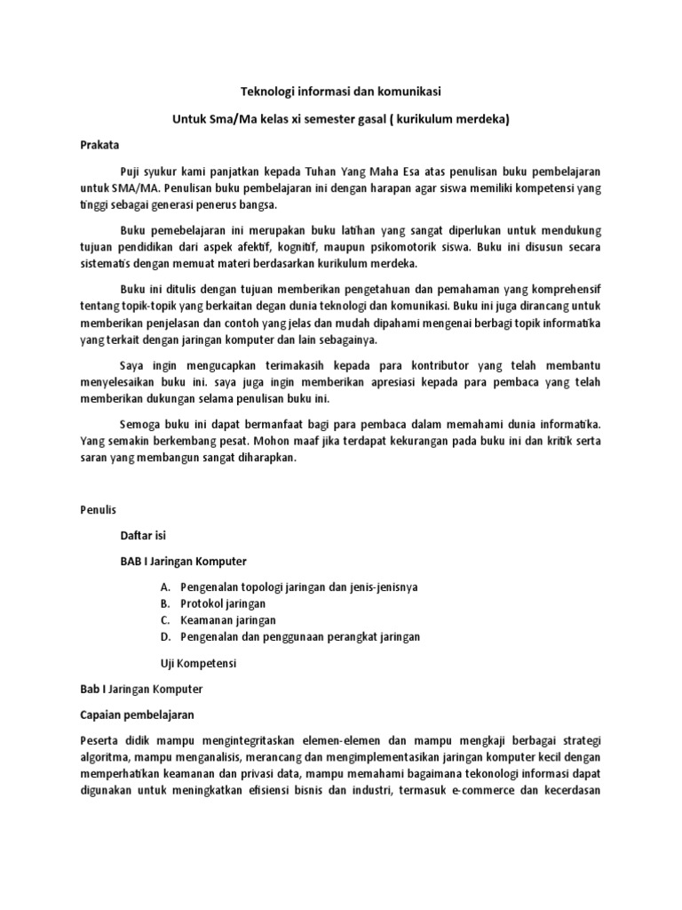 Contoh Penulisan Buku | PDF