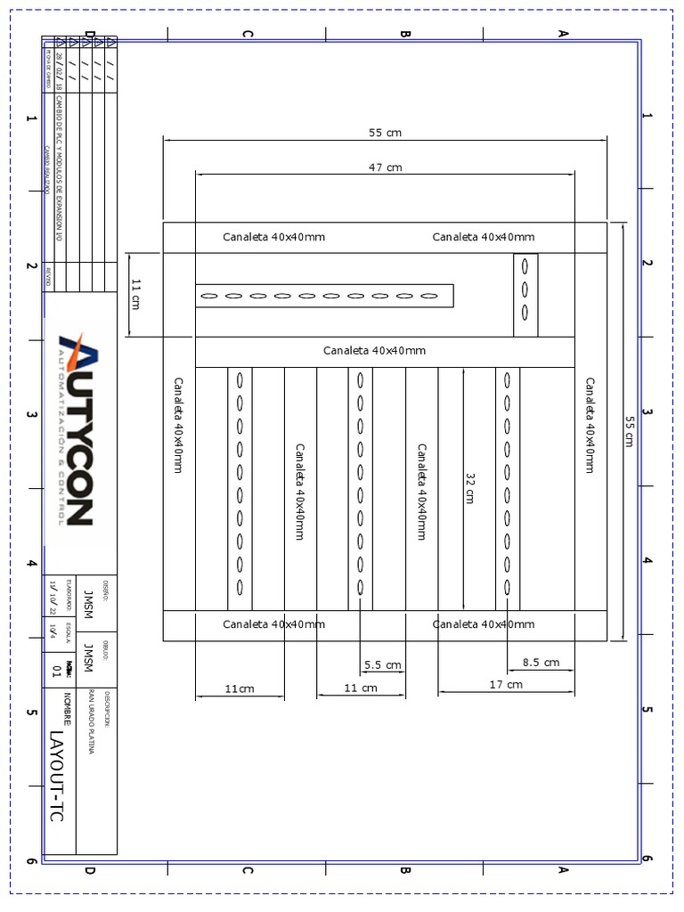 01- PLATINA RANURADA | PDF