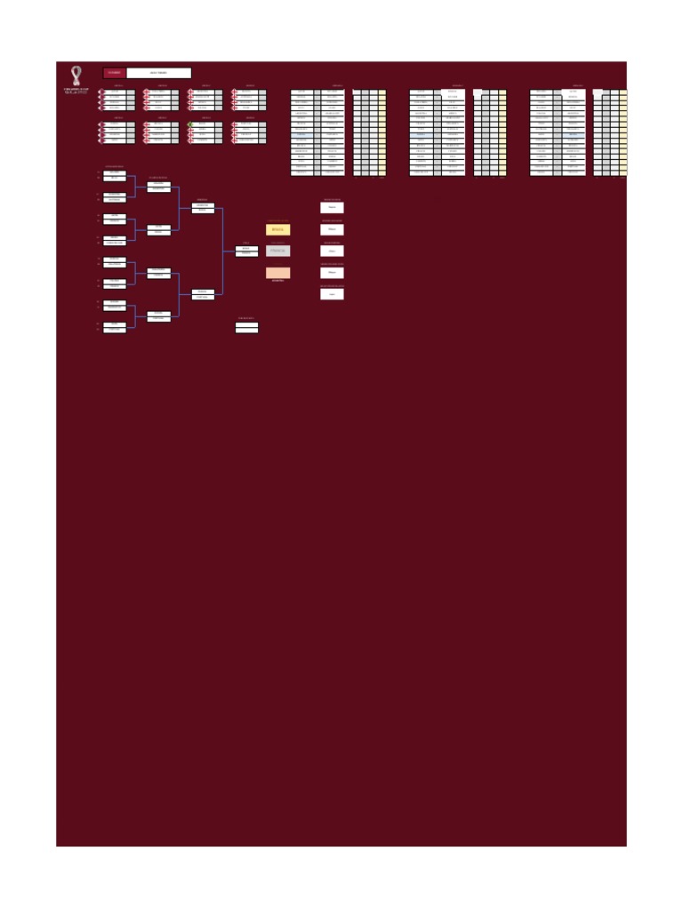 Make Fifa World Cup Qatar 2022 - Excel Participante | PDF | Asociación ...