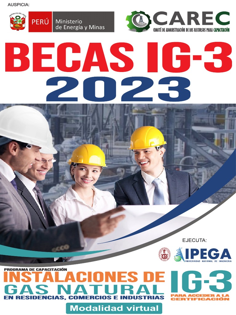 IG3 CAREC 2023 - Hoja Informativa | PDF