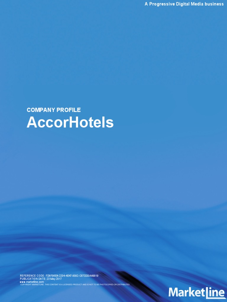 Accor Hotels | PDF | Economies | Companies