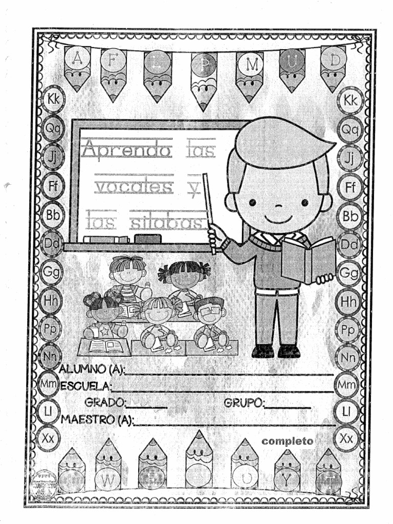 Aprendiendo Las Vocales y Las Silabas - 115552 | PDF