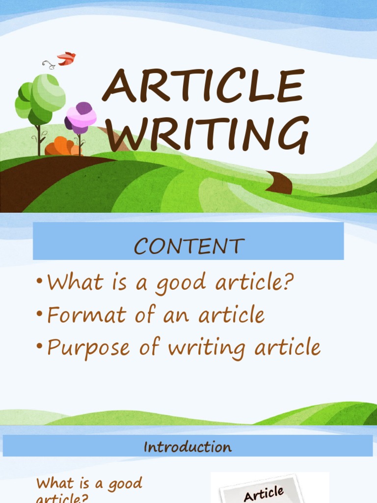 Article Writing Cbse 12 | Download Free PDF | Information | Cognition