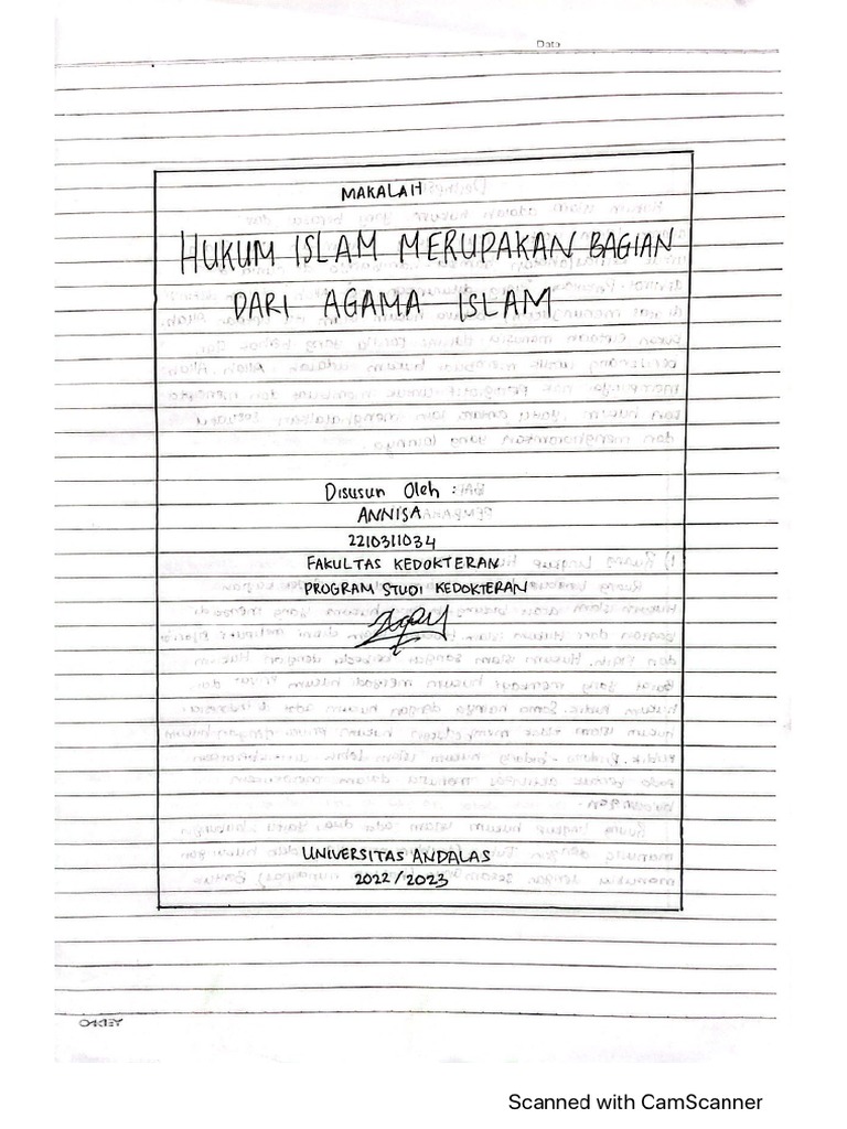 ANNISA - Tugas 8 | PDF