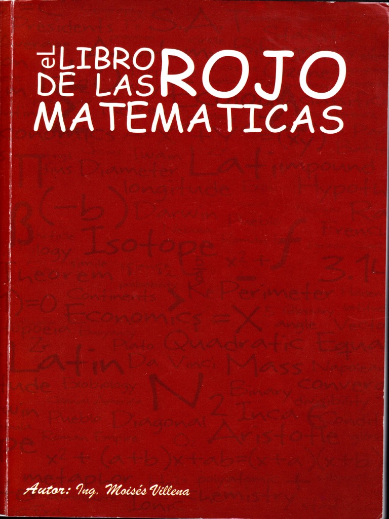 El Libro Rojo de Las Matematicas 100pg | PDF