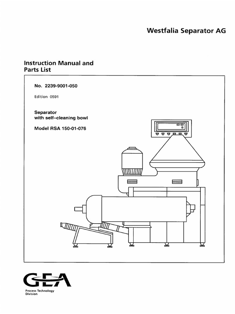 Centrifuga RSA 150 | PDF