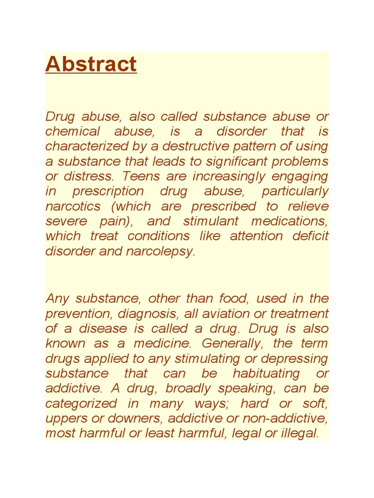 Class 12 Bio Project 2.0 | PDF | Heroin | Nicotine