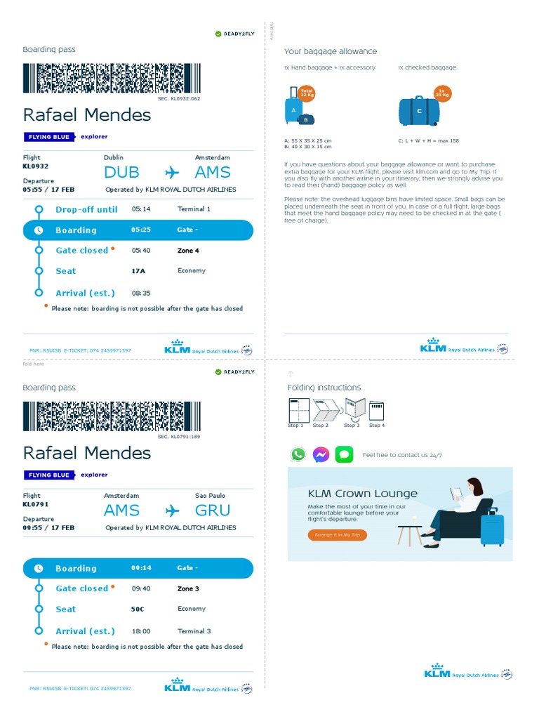 Boarding Pass | PDF