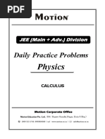 Physics Differentiation Questions Class11 | PDF