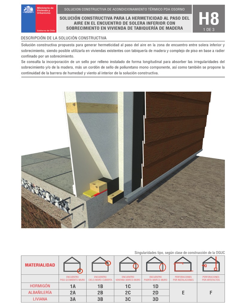 Hermeticidad en Encuentros de Solera | PDF | Ingeniería de Edificación ...