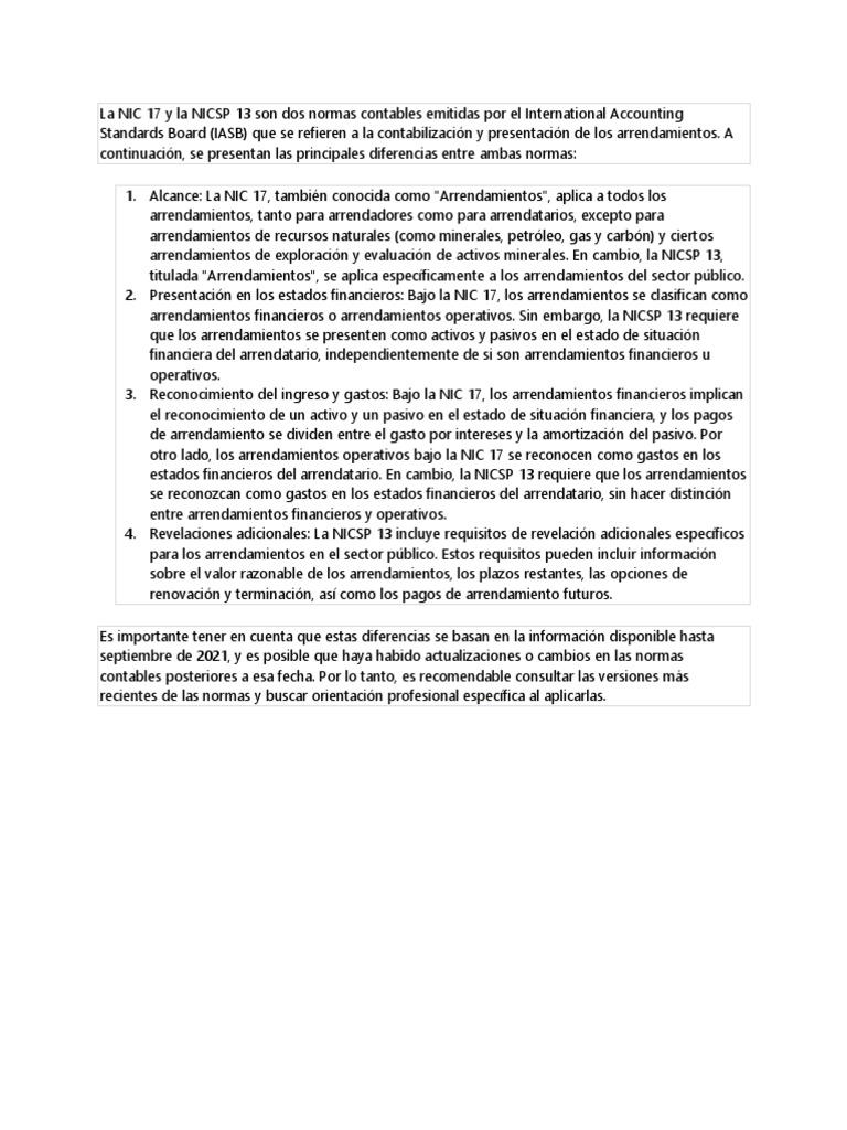 Nic 17 - Nicsp 13 GPT | PDF | Negocios | Derecho