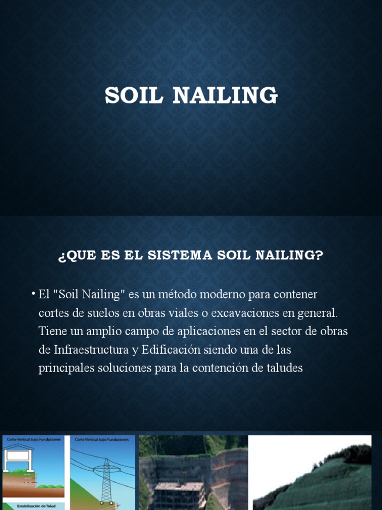 Soil Nailing-1 | PDF