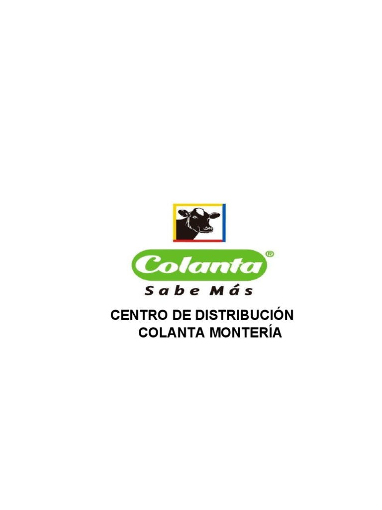 Centro de Distribución Colanta Montería | PDF | Máquina elevadora | Carne