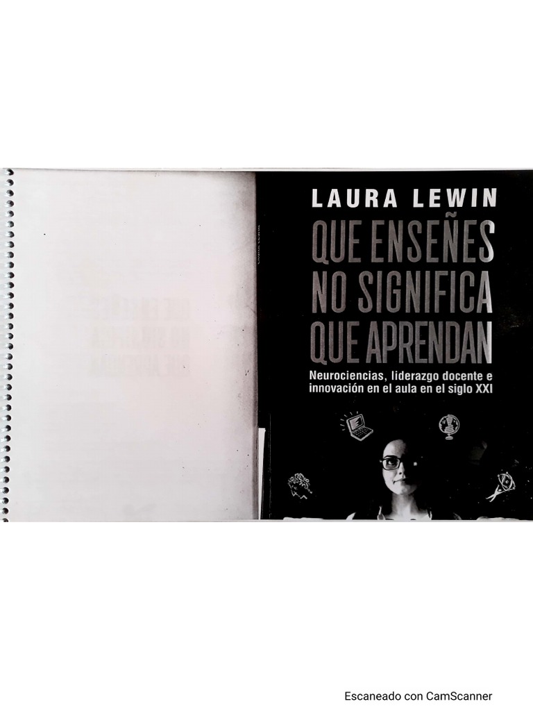 Laura Lewin - Que Enseñes No Significa Que Aprendas | PDF
