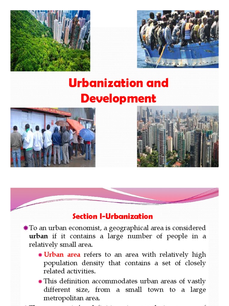 Urbanization and Development | PDF