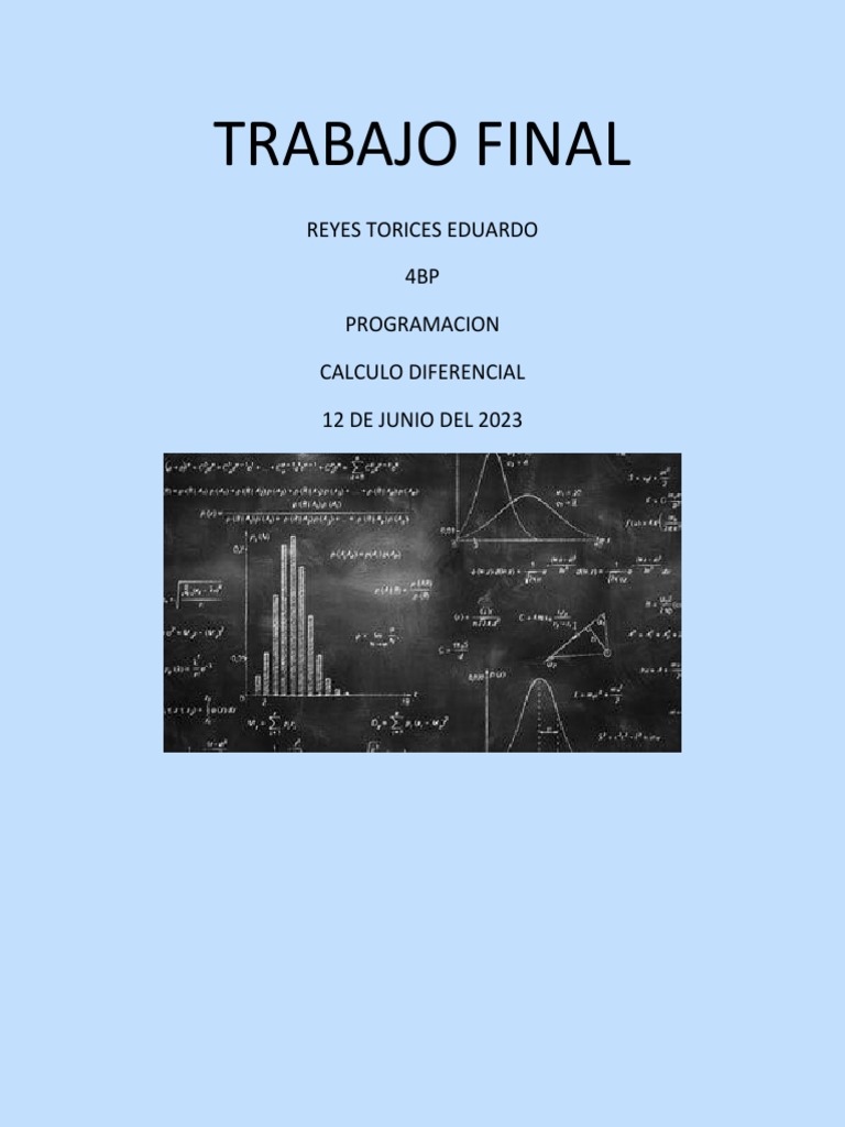 Trabajo Final | PDF