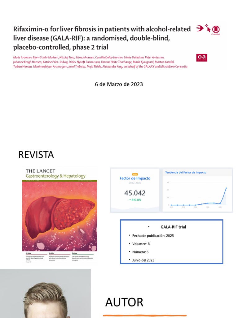 GALA-RIF Trial Rifampicina | PDF