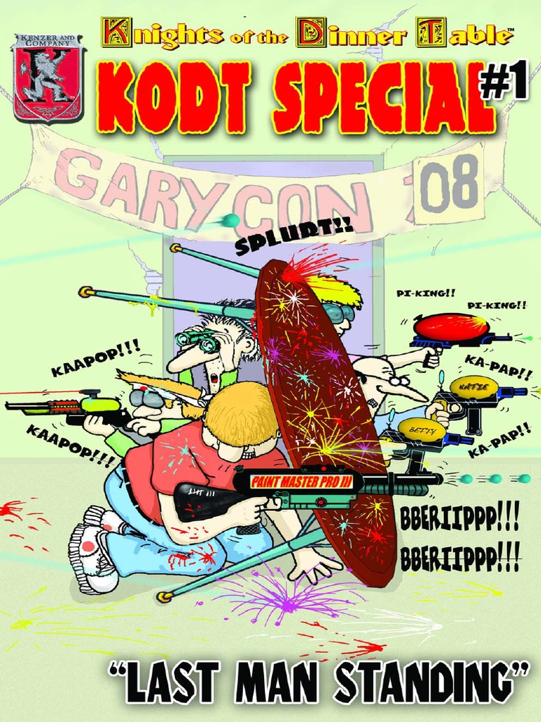 Knights of The Dinner Table-KODT Special Last Man Standing | PDF ...