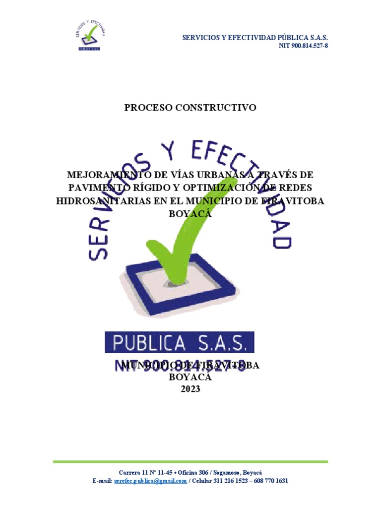 Proceso Constructivo | PDF
