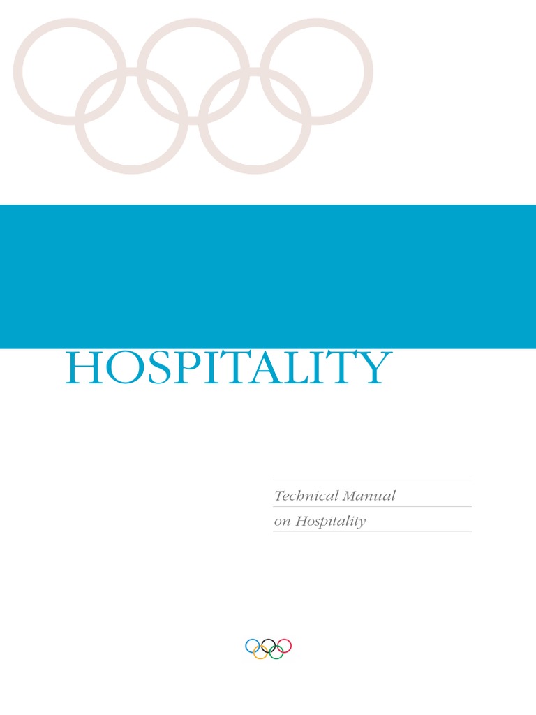 IOC Technical Manual on Hospitality | PDF | Olympic Games | Information