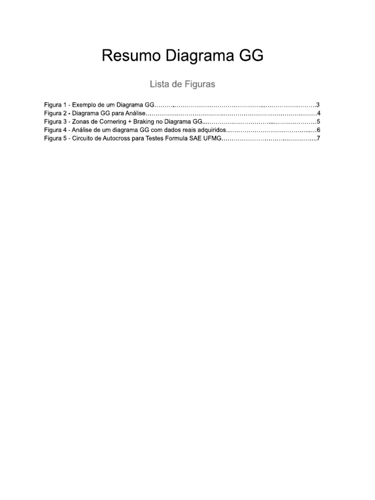 Resumo Diagrama GG 2 | PDF