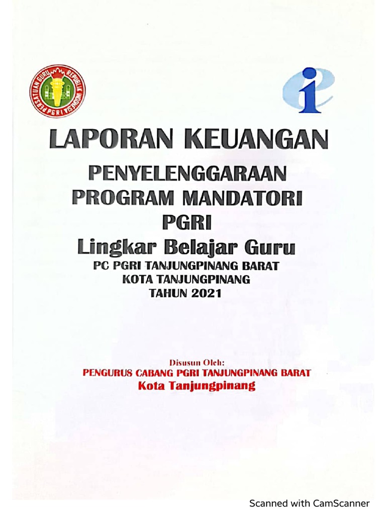 Contoh Laporan Keuangan LBG Cabang | PDF