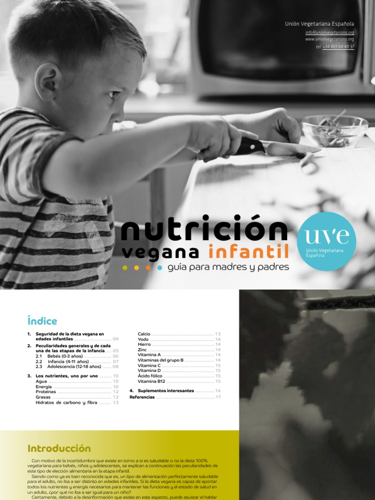 Guia Nutricion Infantil UVE | PDF