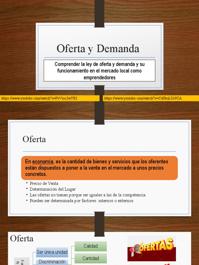 Oferta y Demanda | PDF | Oferta (economía) | Oferta y demanda