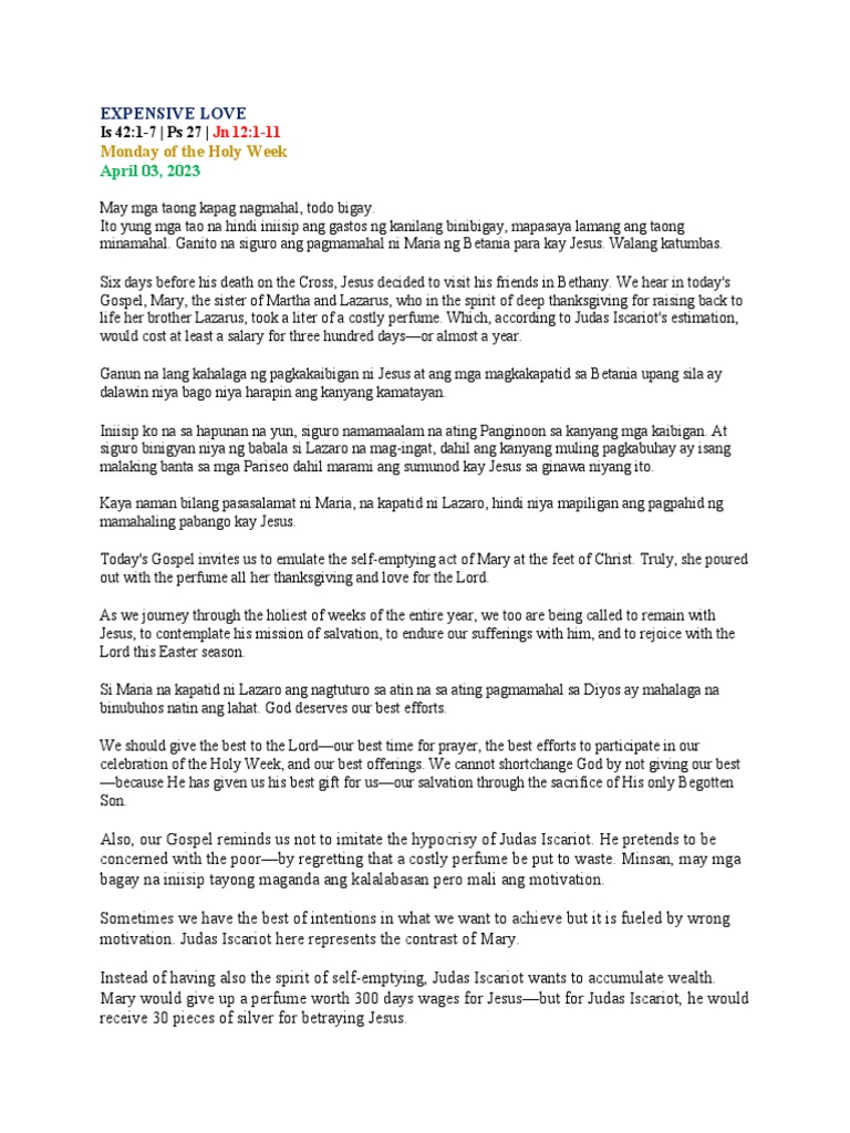 Expensive Love | PDF