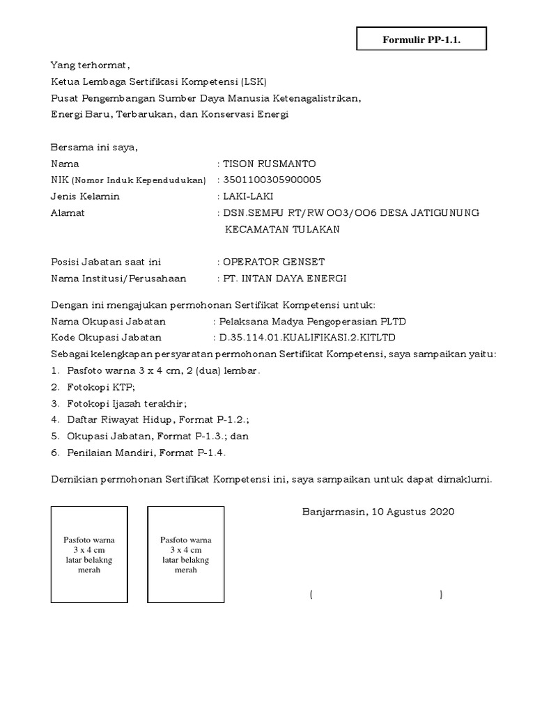 Form Pp.1 - pp.4 (LSK) | PDF