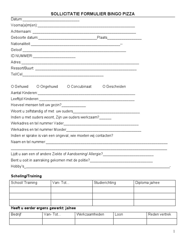 SOLLICITATIE-FORMULIER-nieuw 10x 2tl | PDF