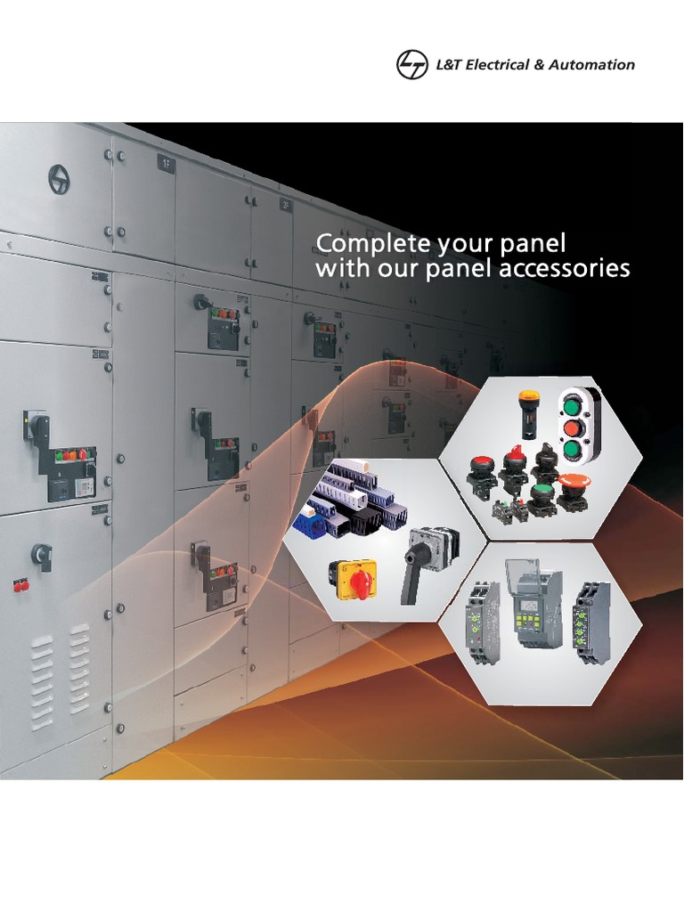 L&T Electrical Panel Accessories Guide | PDF
