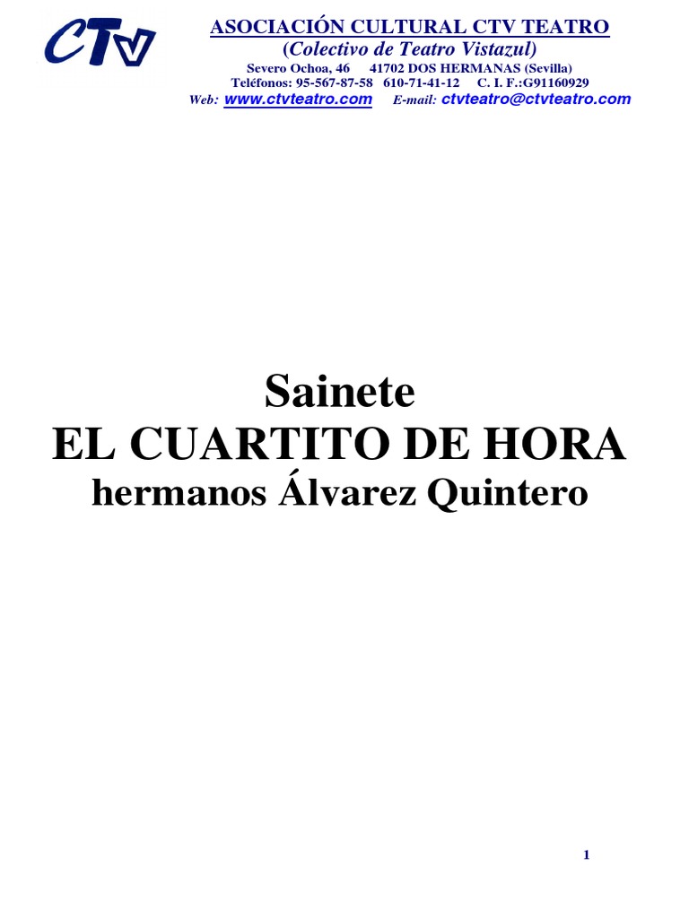 El Cuartito de Hora | PDF