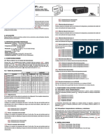 Eurotherm 3216 Controller Manual - En.es | PDF | Relé | Par termoeléctrico