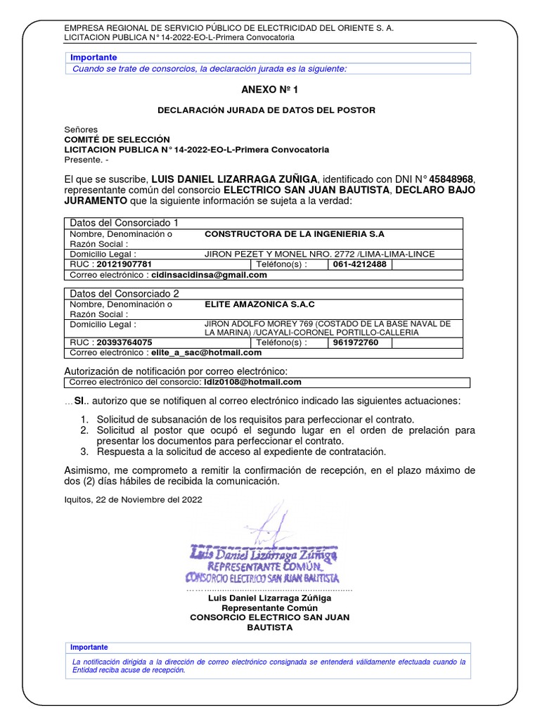 Anexos LP 14 SJJ | PDF | Gobierno