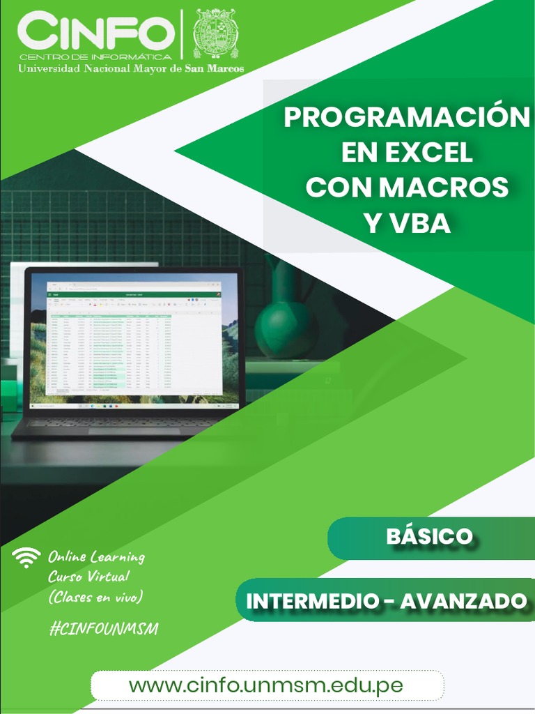 Brochure Excel Con Vba | PDF | Informática